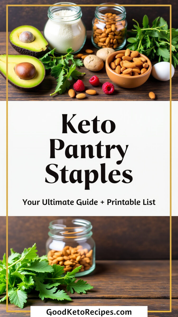 Keto Pantry Staples: Your Ultimate Guide + Printable List – Keto Crave